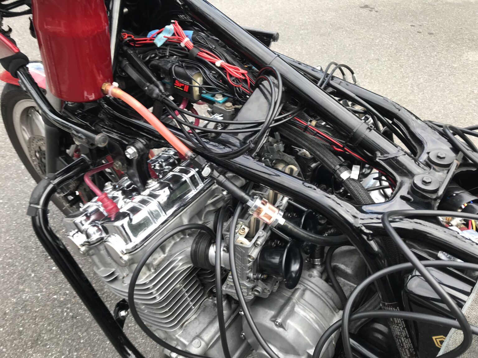 FCRセッティング-エアスクリューとパイロットスクリューの調整と同調を行う-22/10/27 | CBX1000-ららら